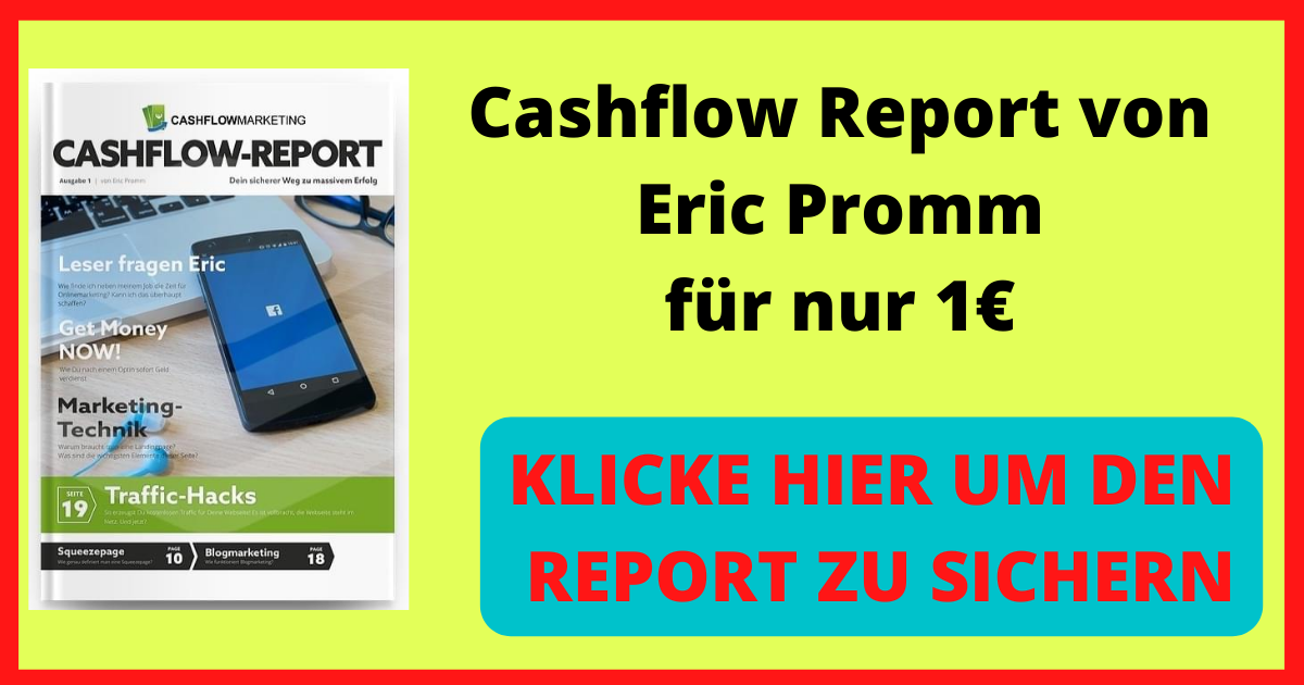 Cashflow Report VIP - Eric Promm 💰 2025 Empfehlung 👉 Jetzt mehr erfahren